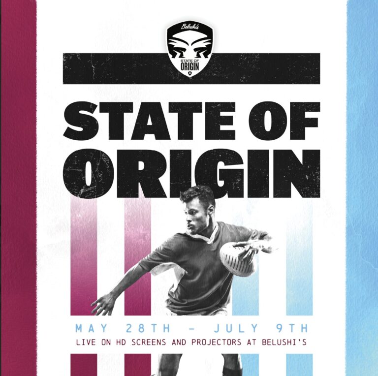 Watch State of Origin 2025 Live at Belushi's